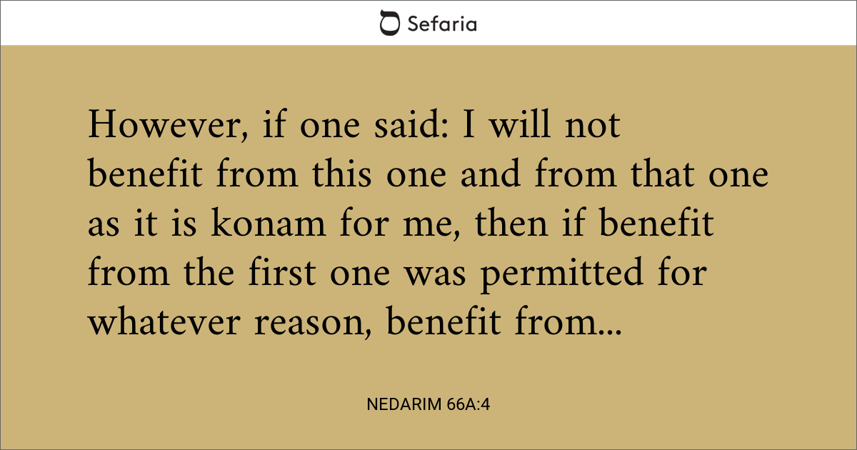 Nedarim 66a:4