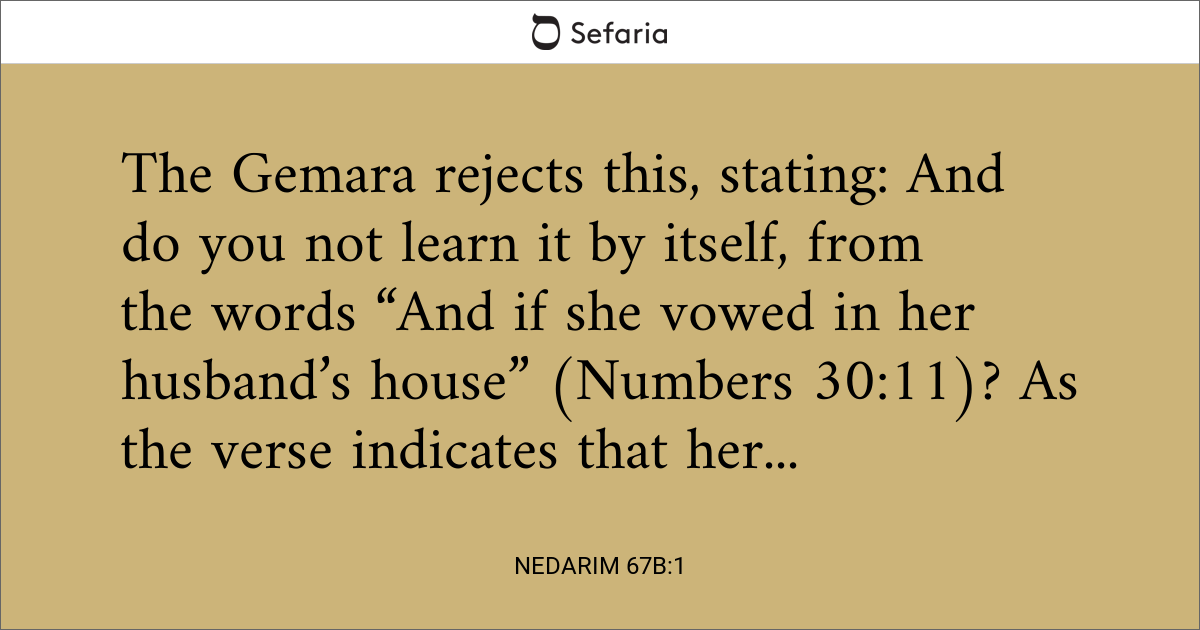 Nedarim 67b:1