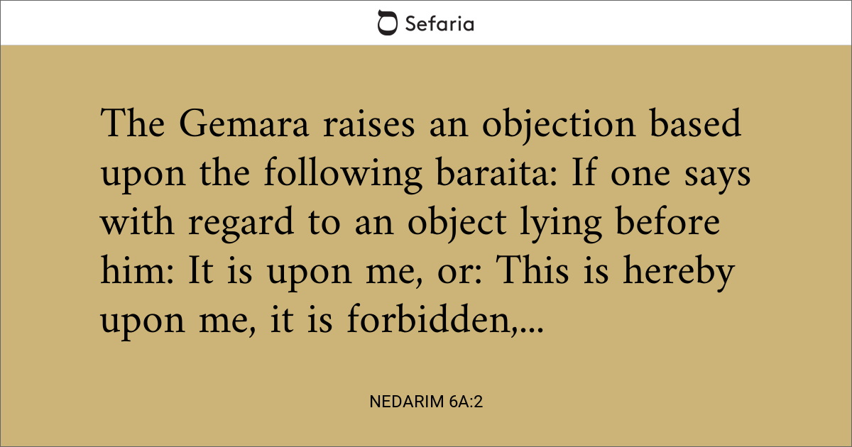 Nedarim 6a:2