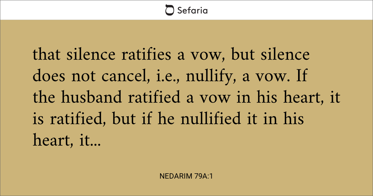 Nedarim 79a:1