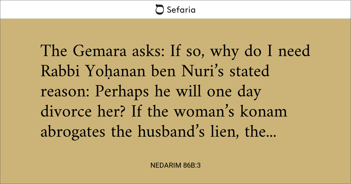 Nedarim 86b:3