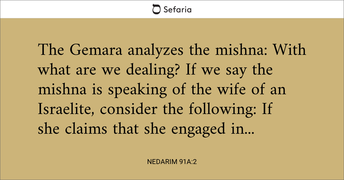 Nedarim 91a:2