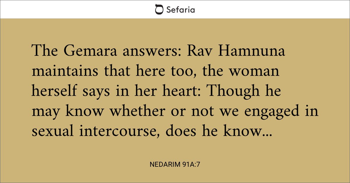 Nedarim 91a:7