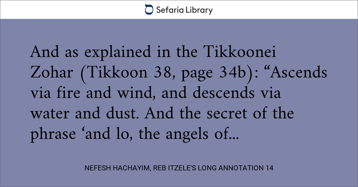 Nefesh HaChayim, Reb Itzele's Long Annotation 14 | Sefaria Library