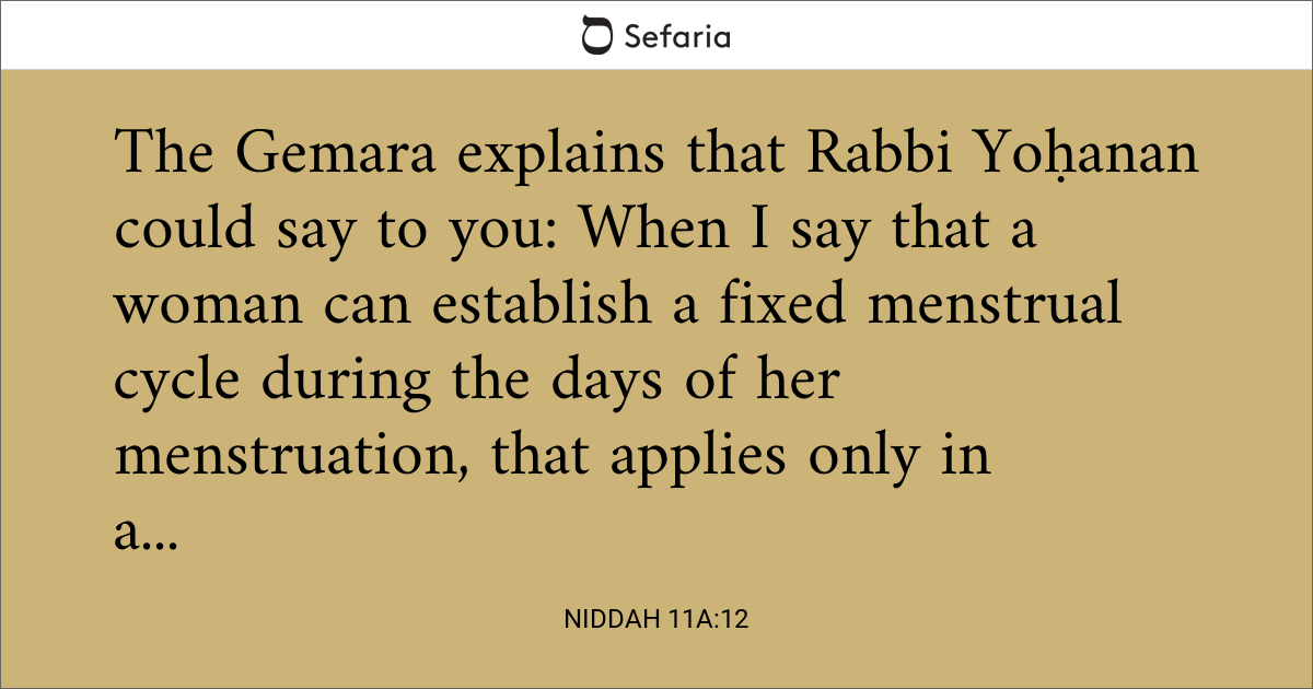 Niddah 11a:12