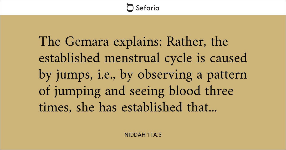 Niddah 11a:3