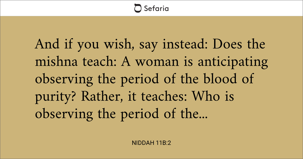Niddah 11b:2