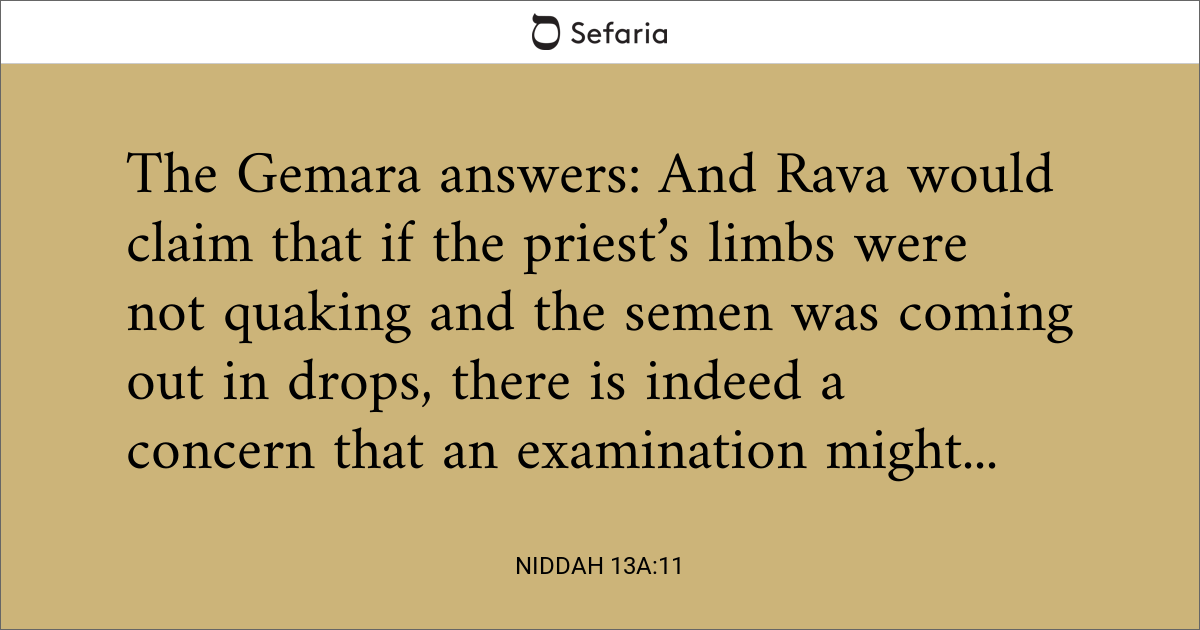 Niddah 13a:11