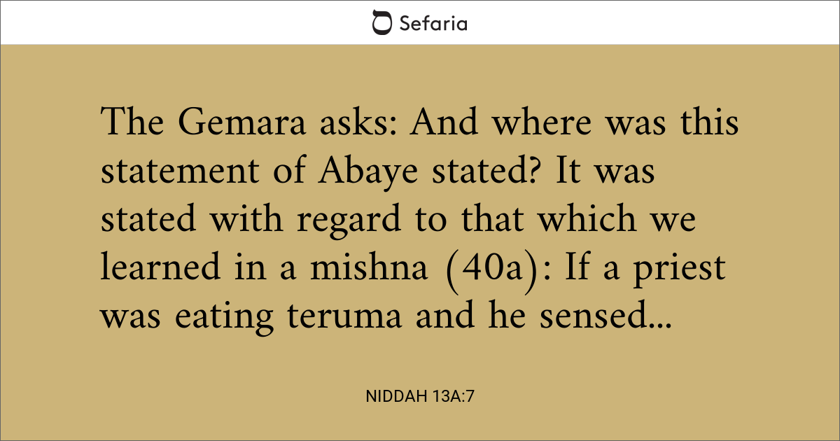Niddah 13a:7