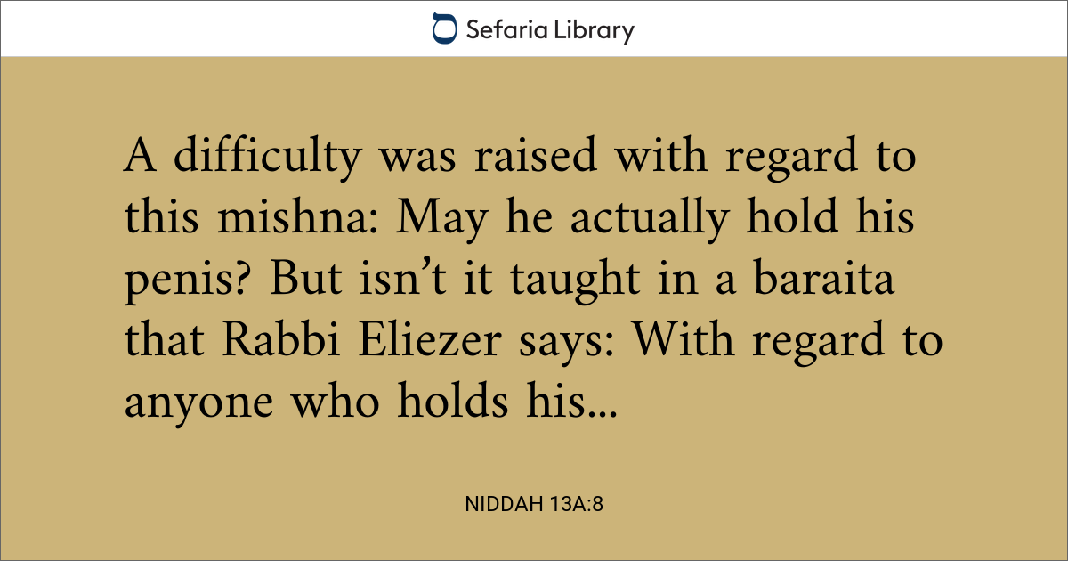 Niddah 13a:8