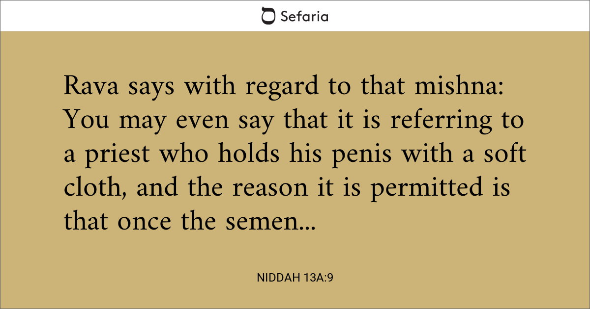 Niddah 13a:9