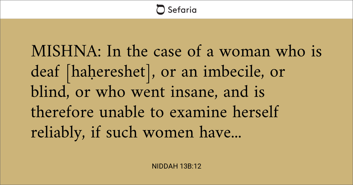 Niddah 13b:12