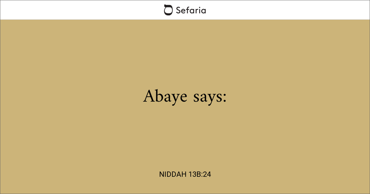 Niddah 13b:24