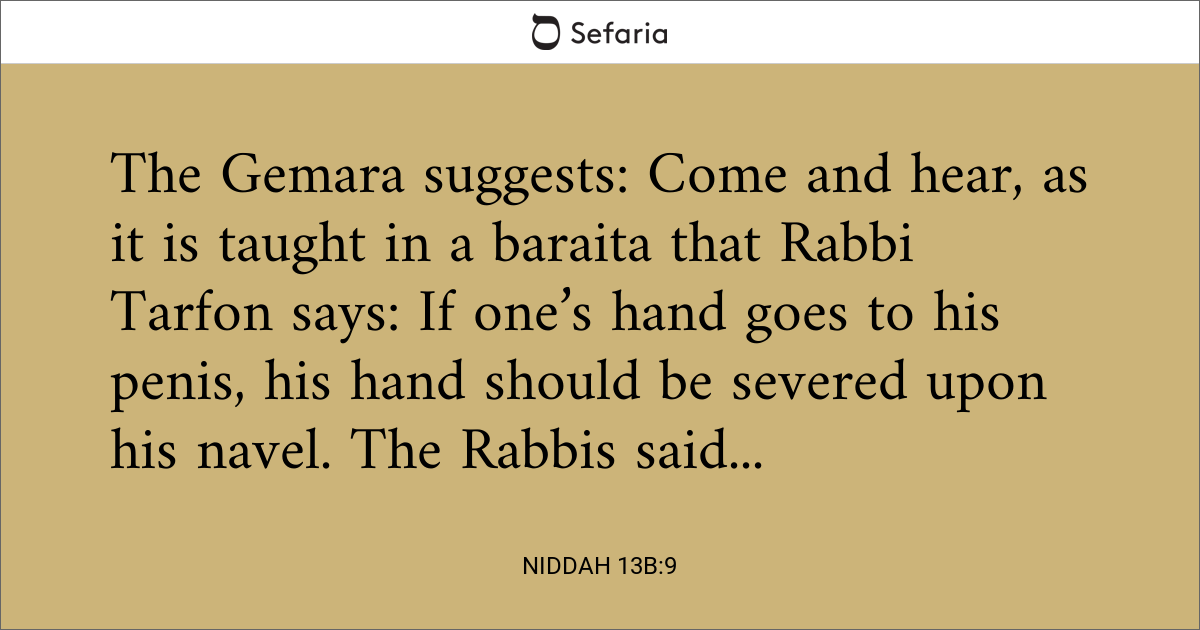 Niddah 13b:9