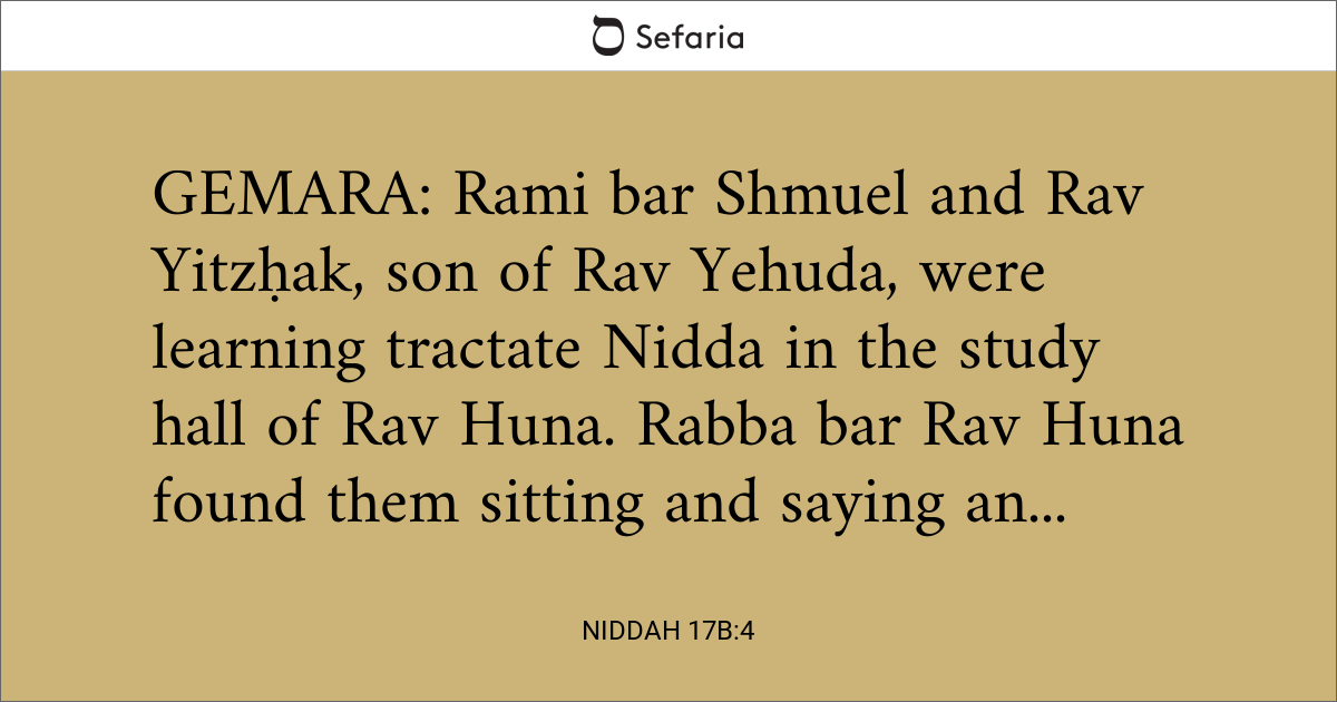 Niddah 17b:4