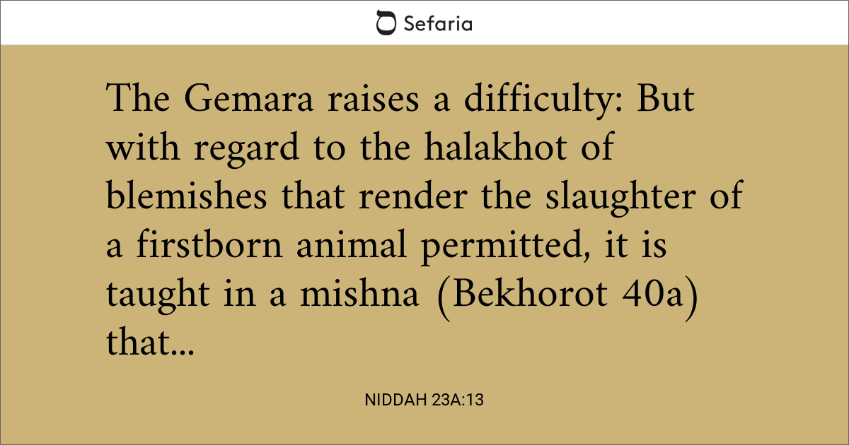 Niddah 23a:13