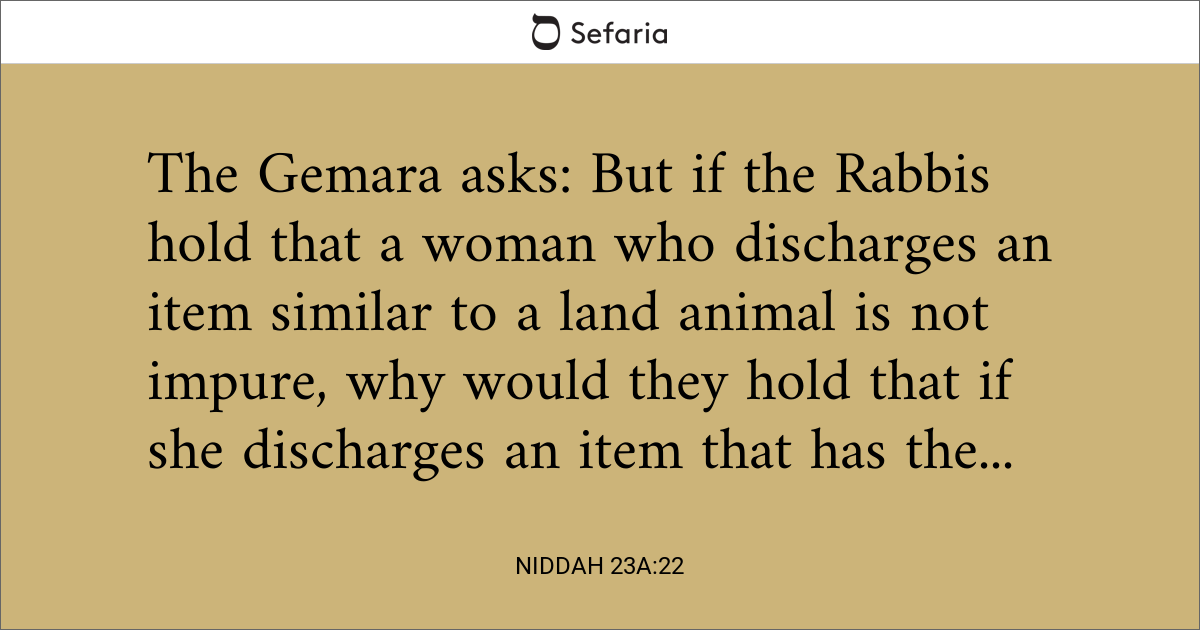 Niddah 23a:22