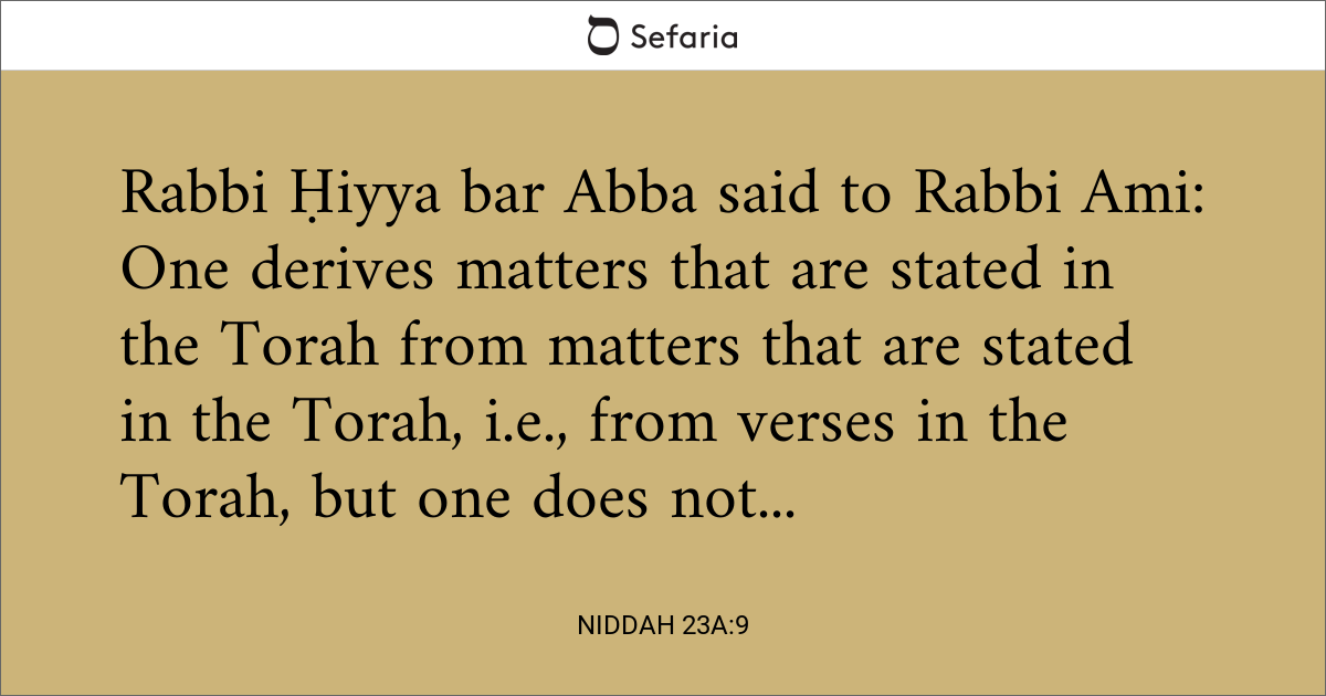 Niddah 23a:9
