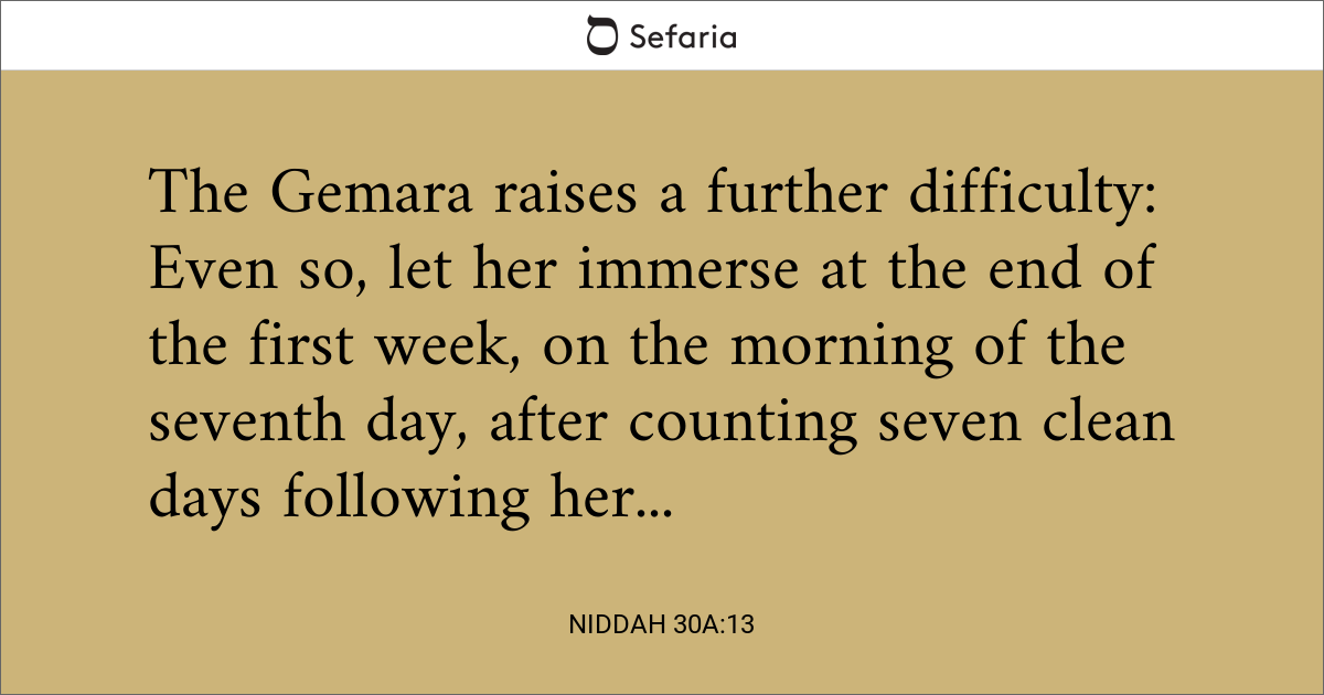 Niddah 30a:13