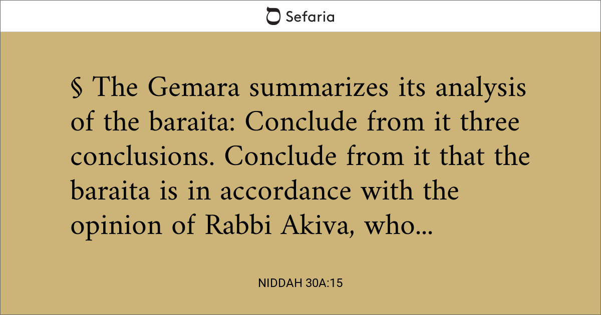 Niddah 30a:15