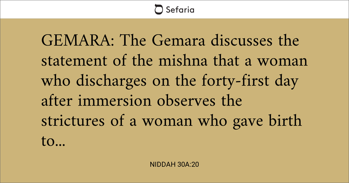 Niddah 30a:20