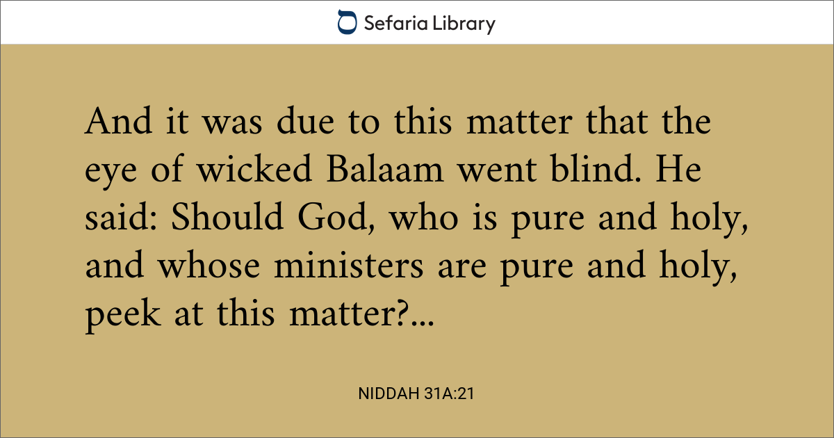 Niddah 31a:21 | Sefaria Library