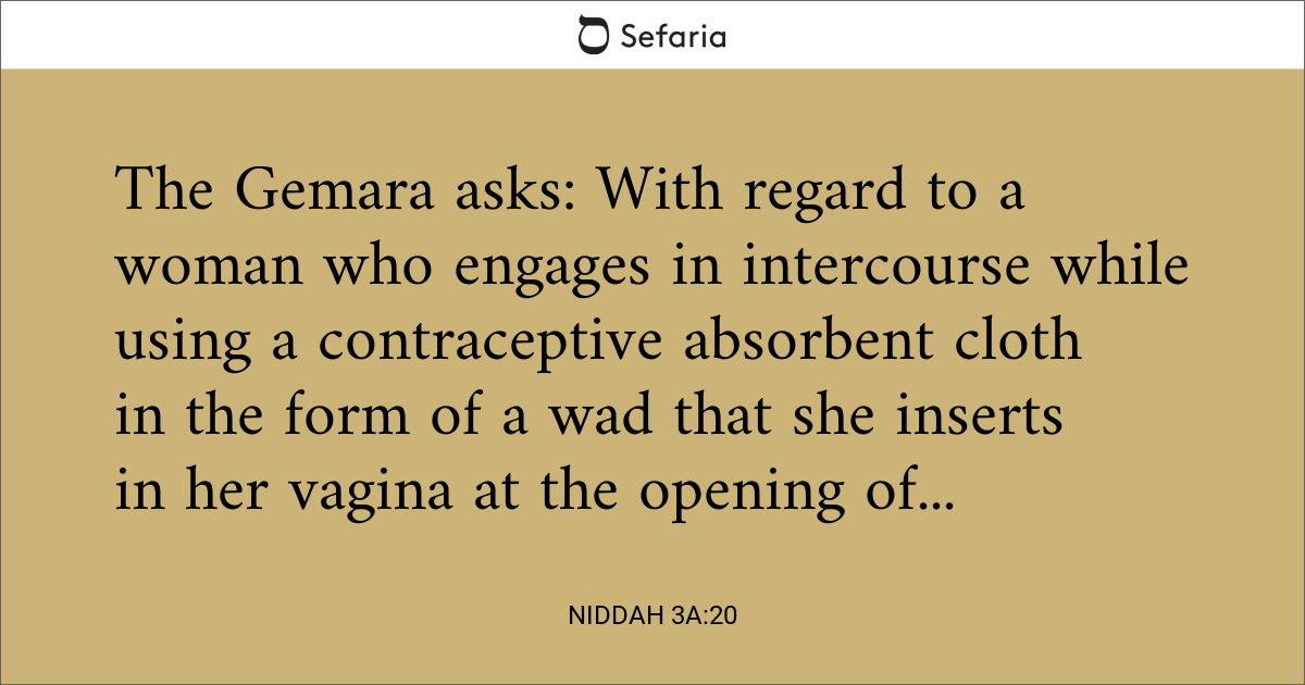 Niddah 3a:20
