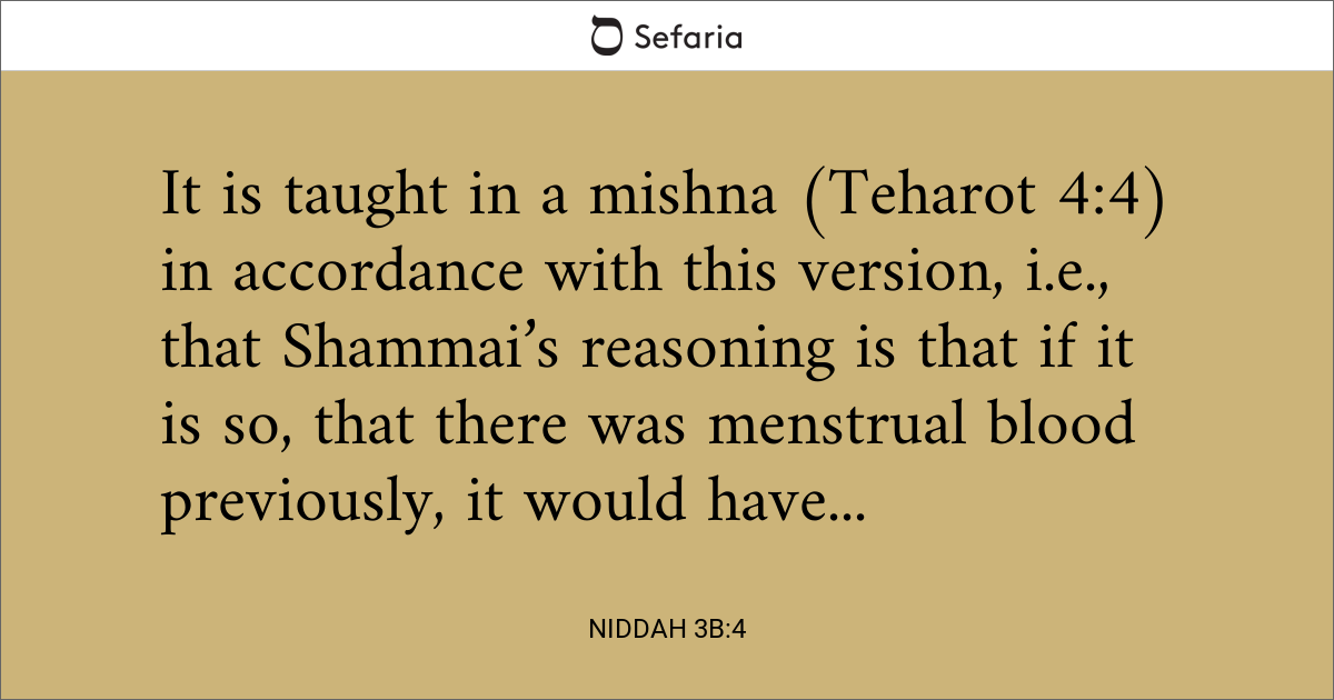 Niddah 3b:4