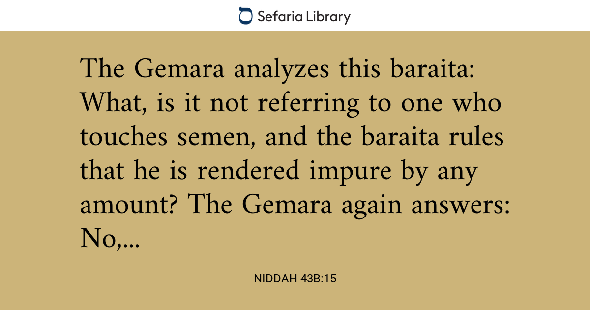 Niddah 43b:15 | Sefaria Library