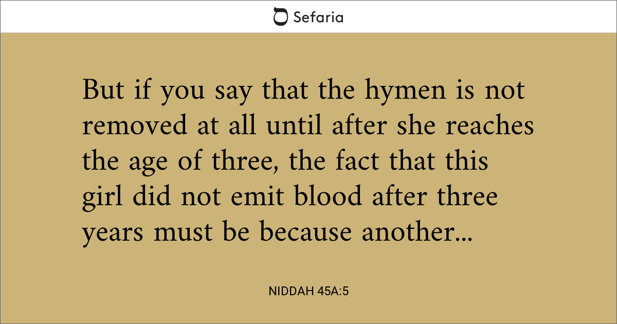 Niddah 45a:5