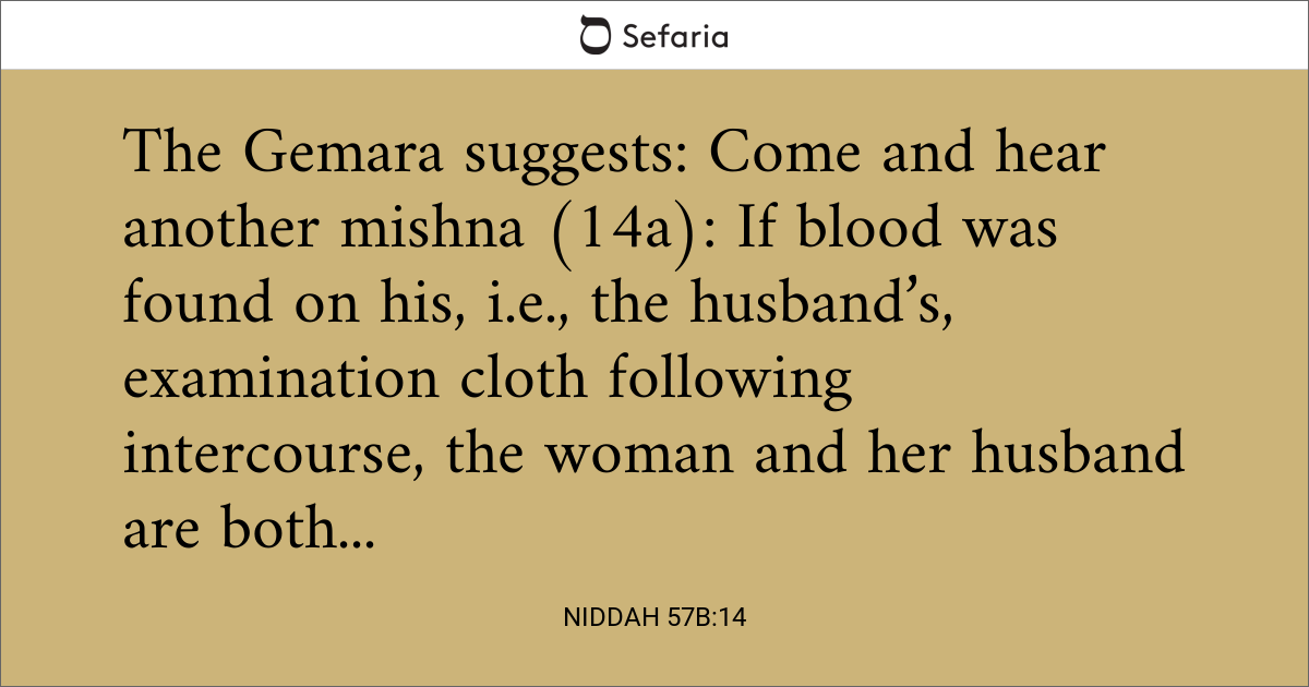 Niddah 57b:14