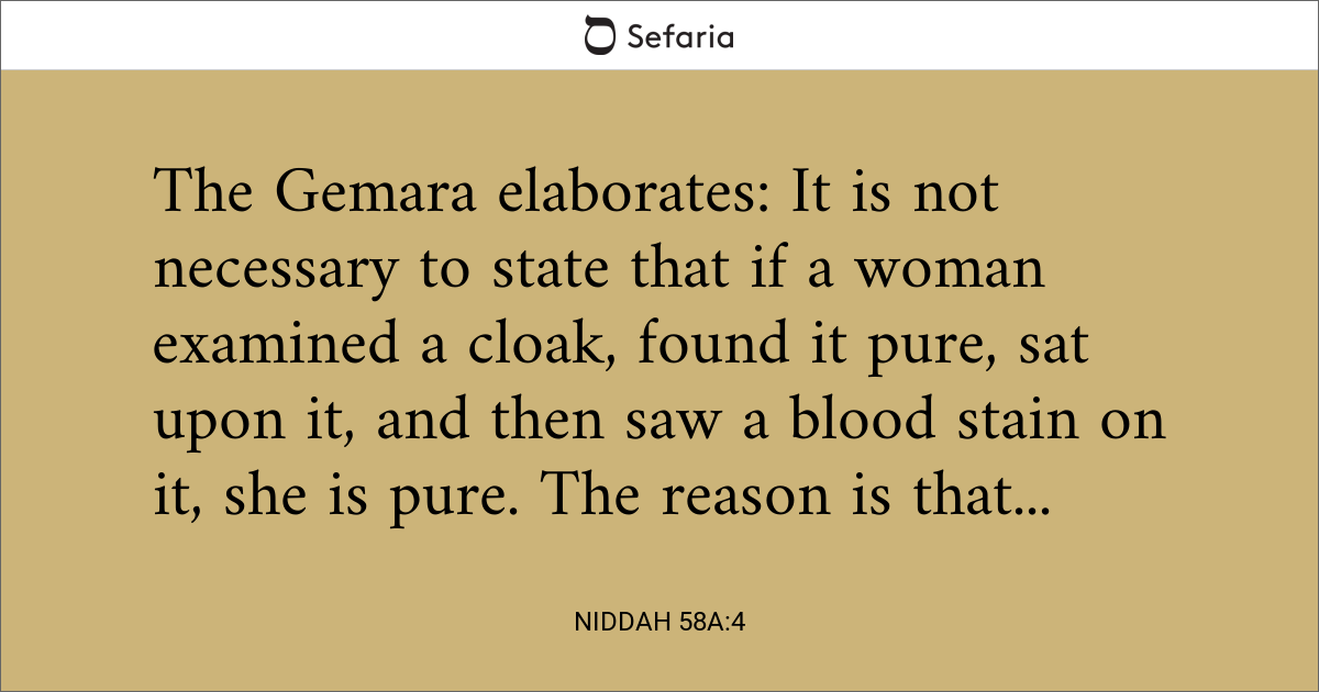 Niddah 58a:4