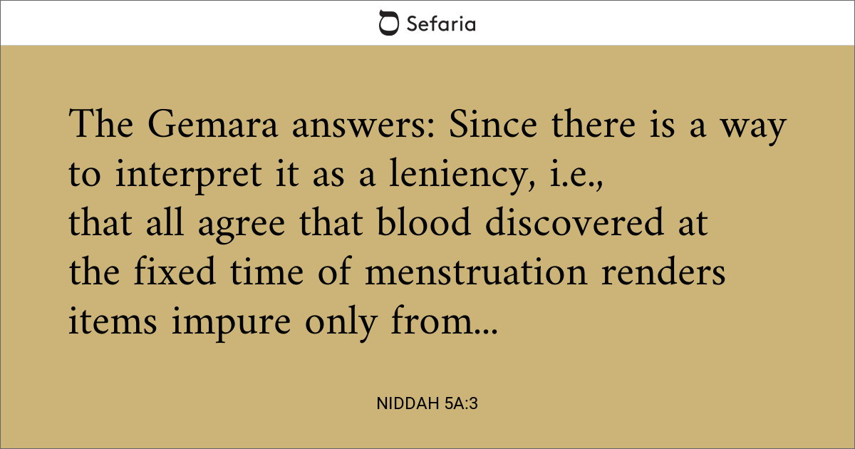 Niddah 5a:3