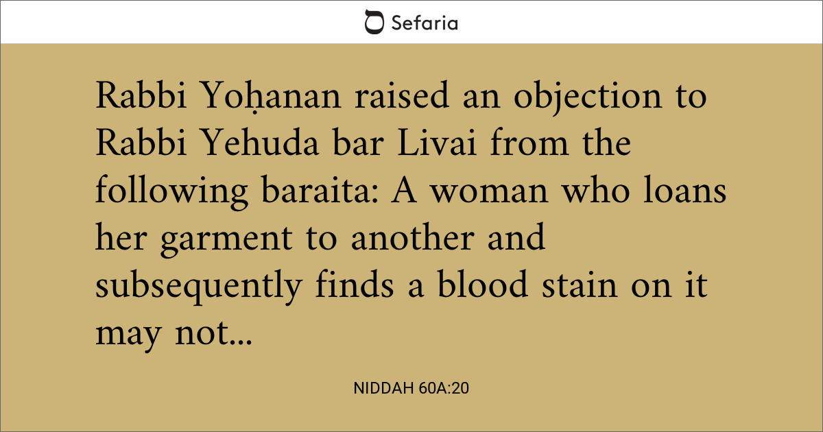 Niddah 60a:20