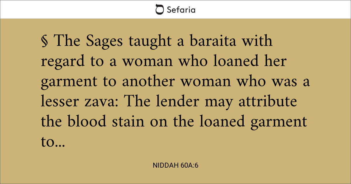 Niddah 60a:6
