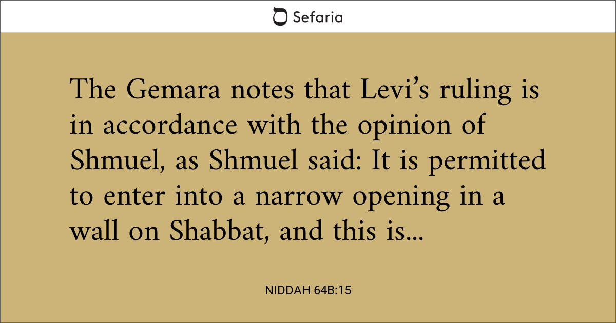 Niddah 64b:15