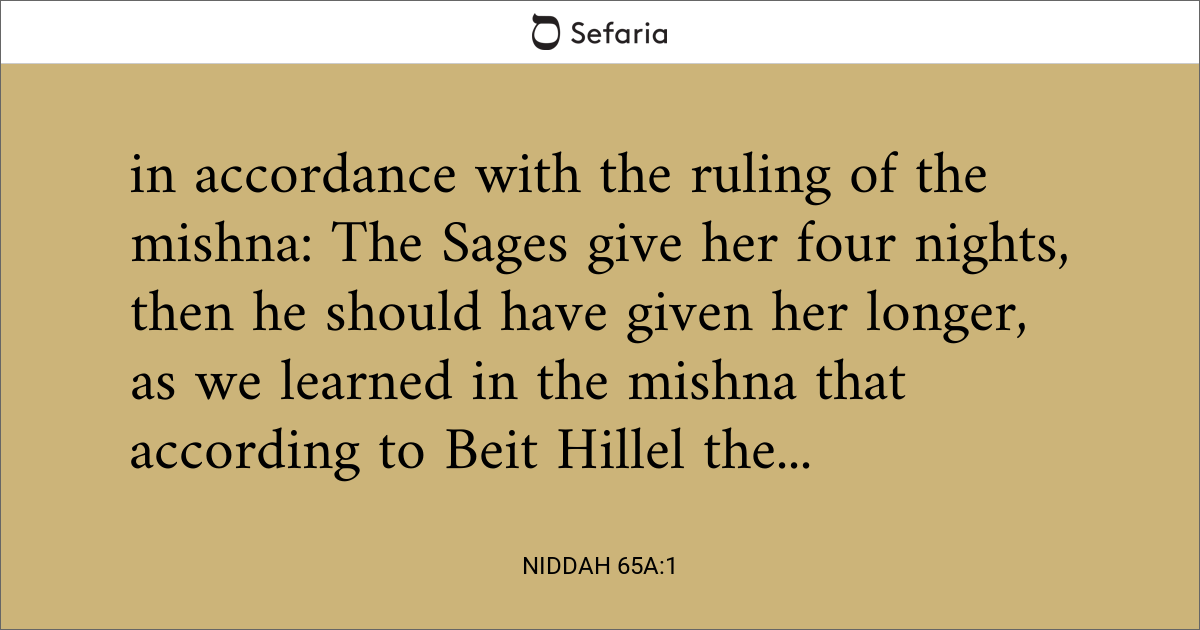Niddah 65a:1