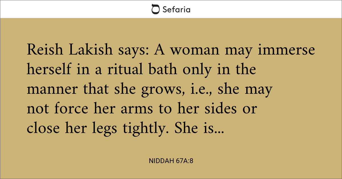 Niddah 67a:8