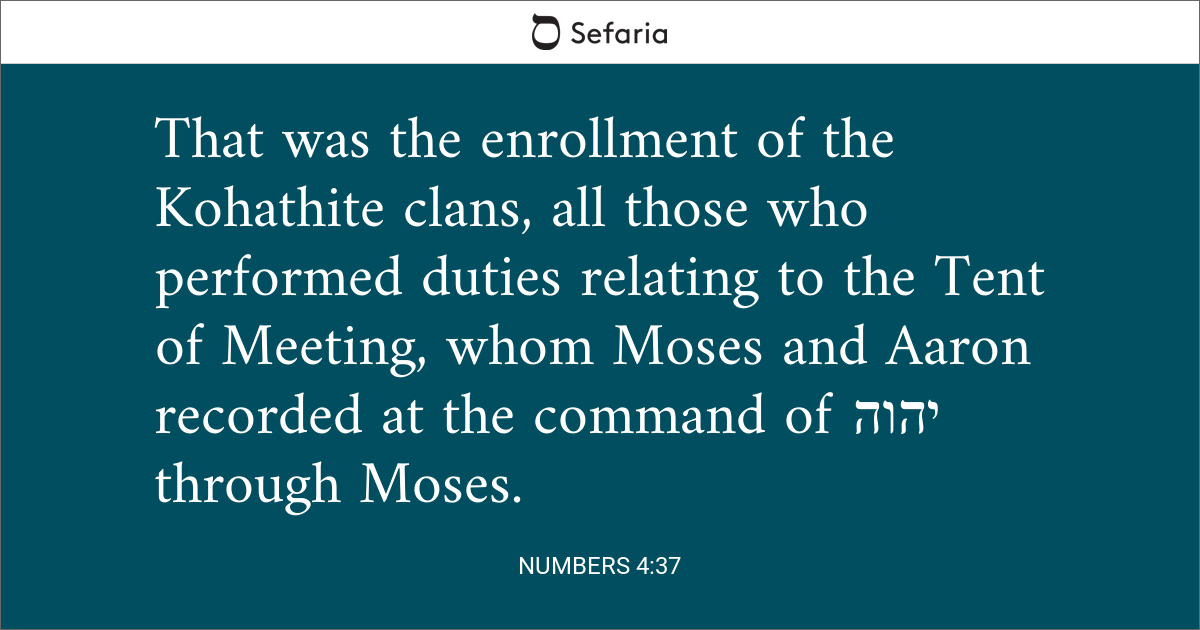 Numbers 4:37