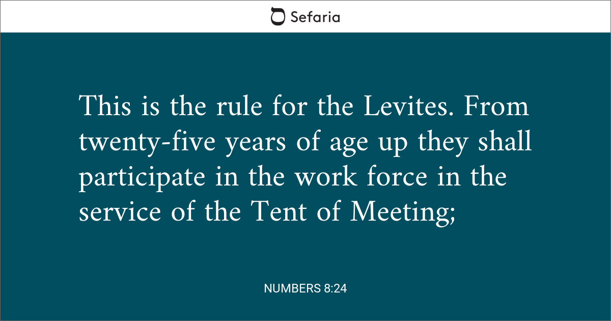 Numbers 8:24