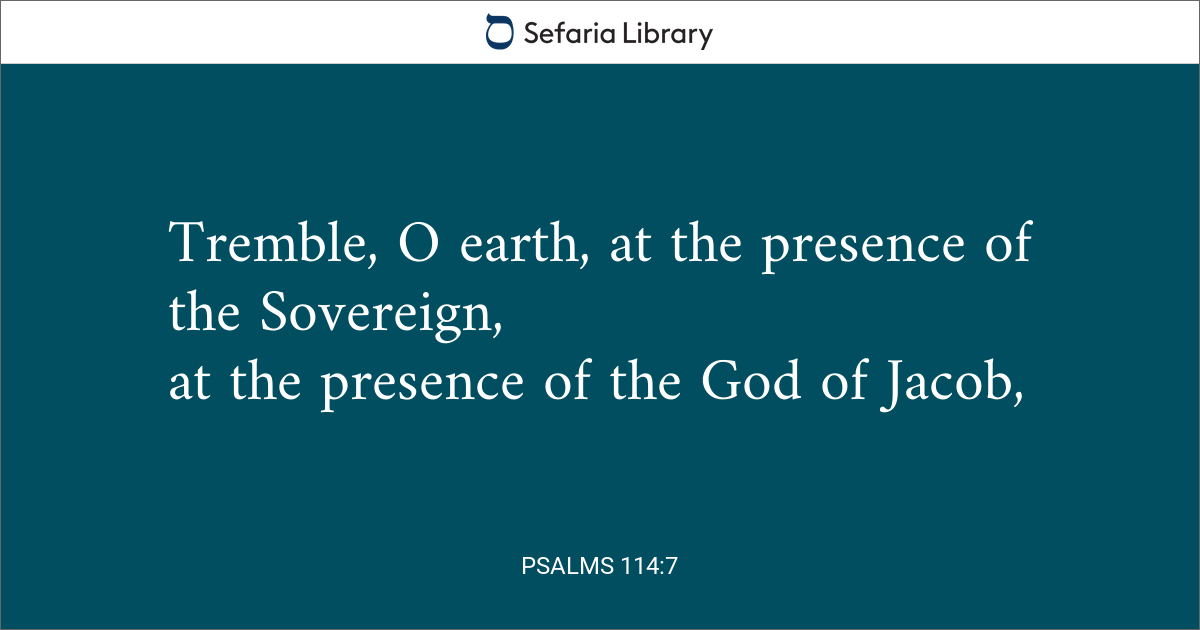 Psalms 114:7