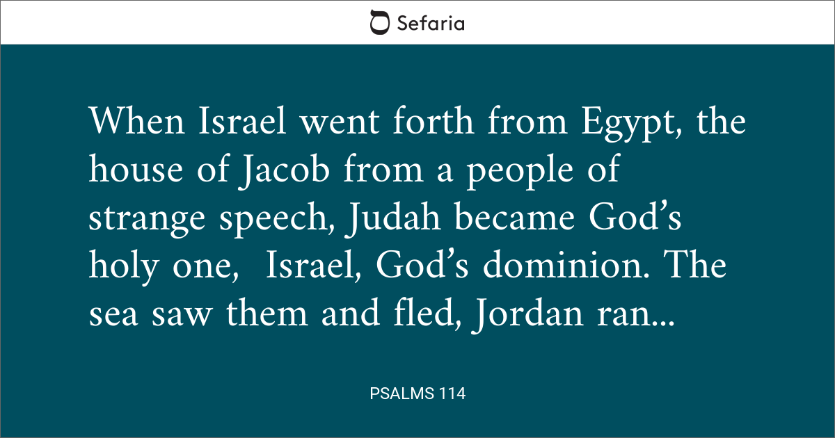 Psalms 114