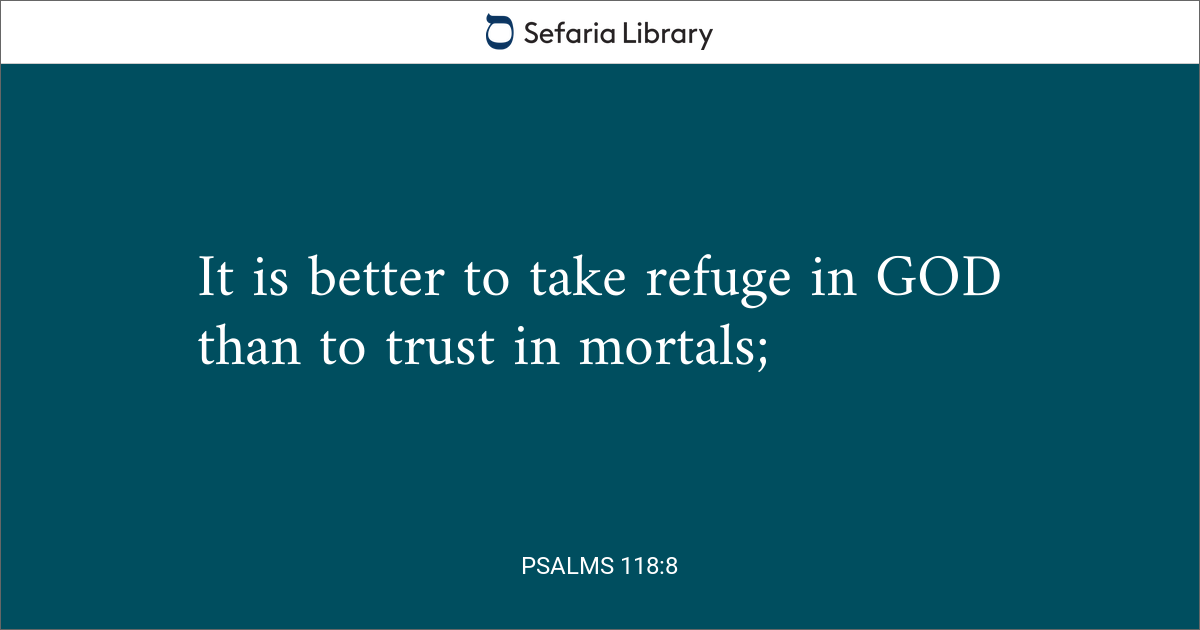 Psalms 118:8