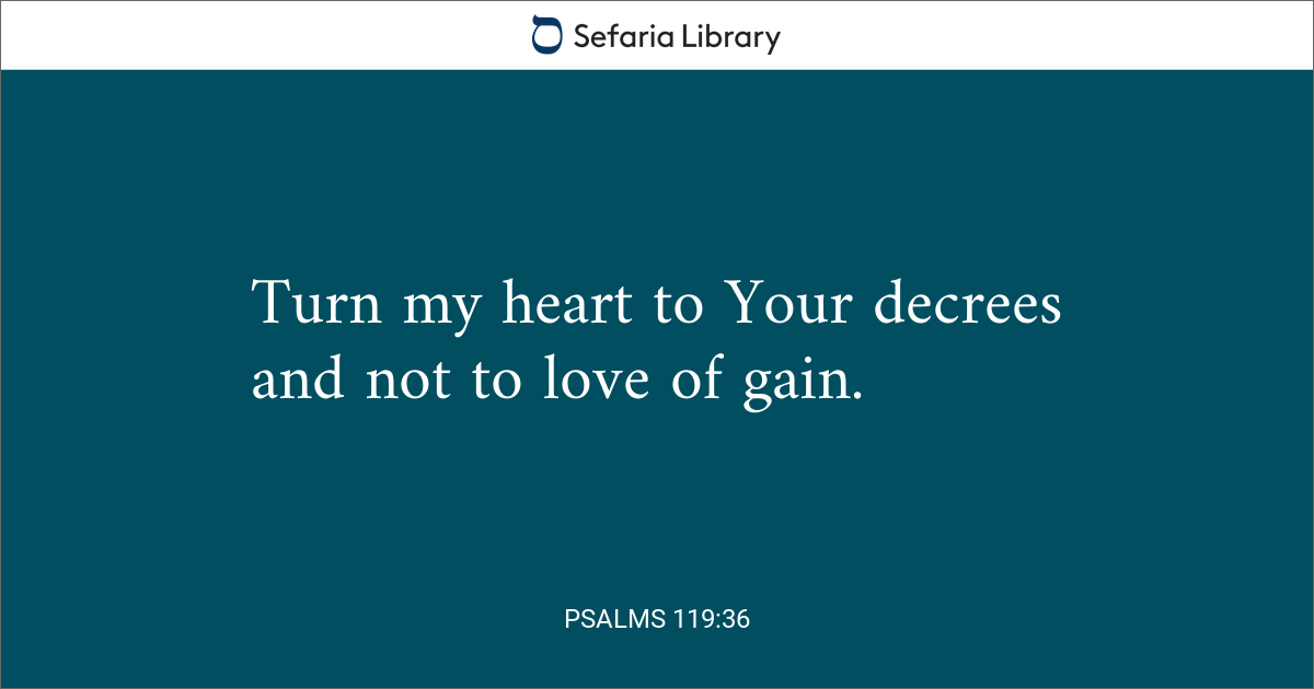 Psalms 119:36
