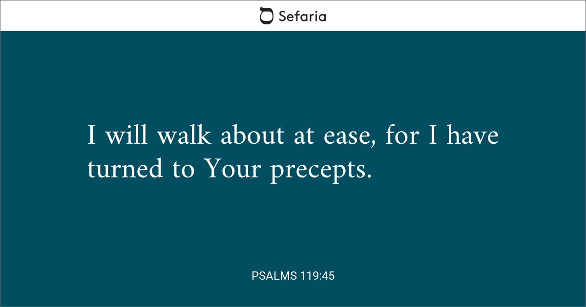 Psalms 119:45