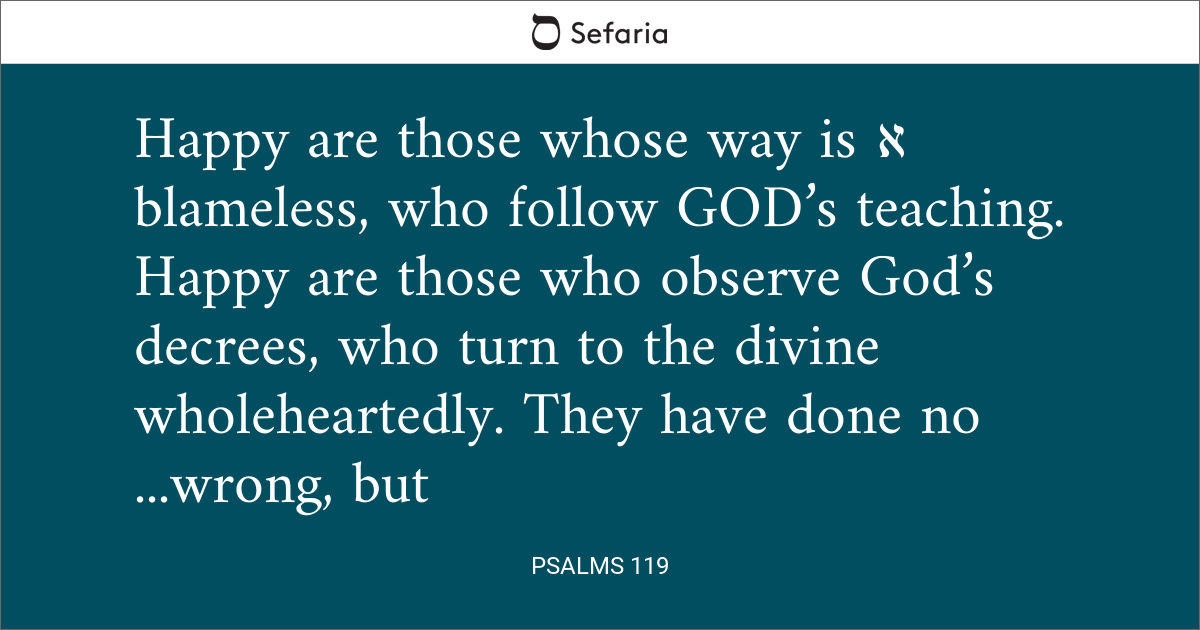 Psalms 119