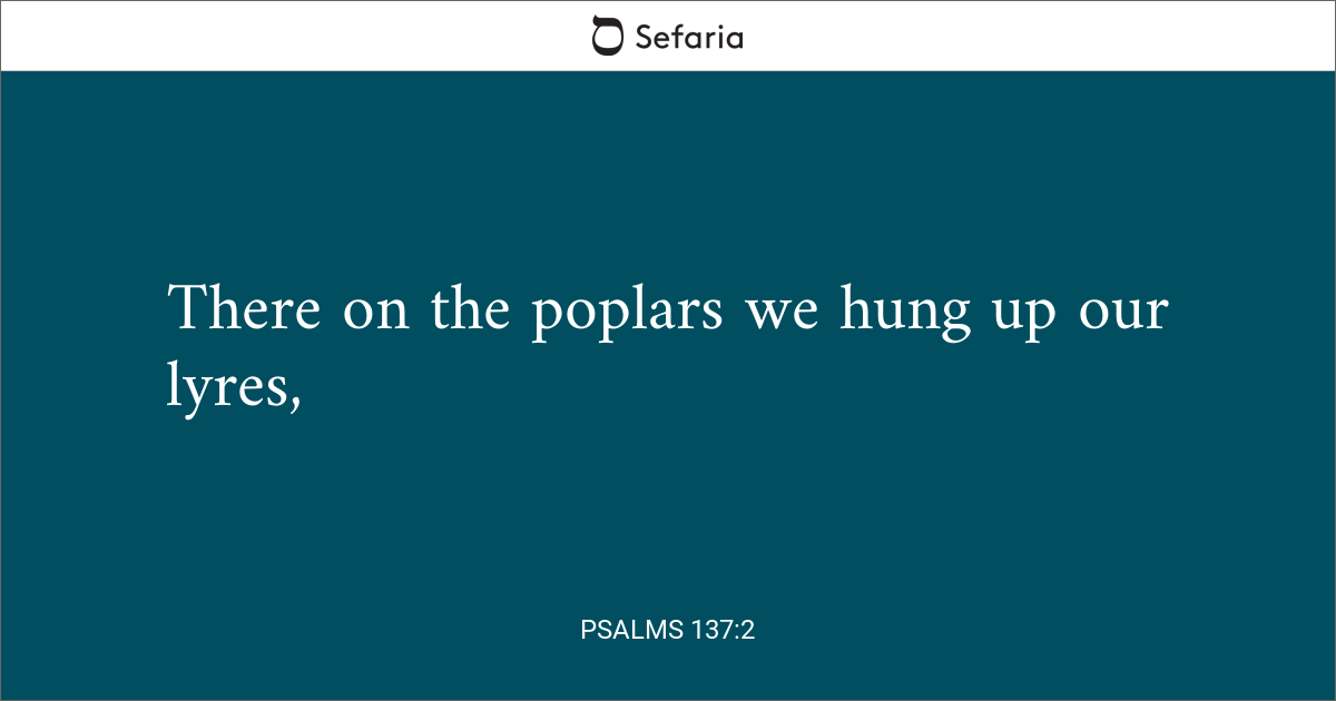 Psalms 137:2