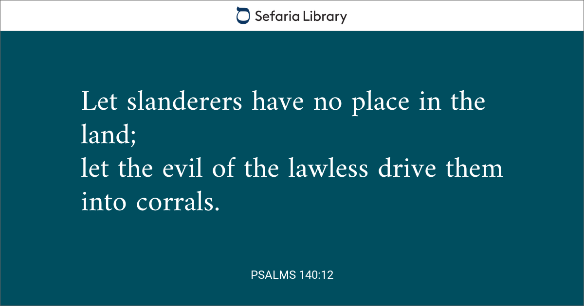 Psalms 140:12