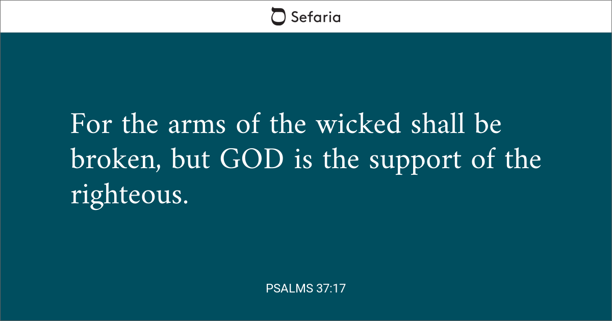 Psalms 37:17