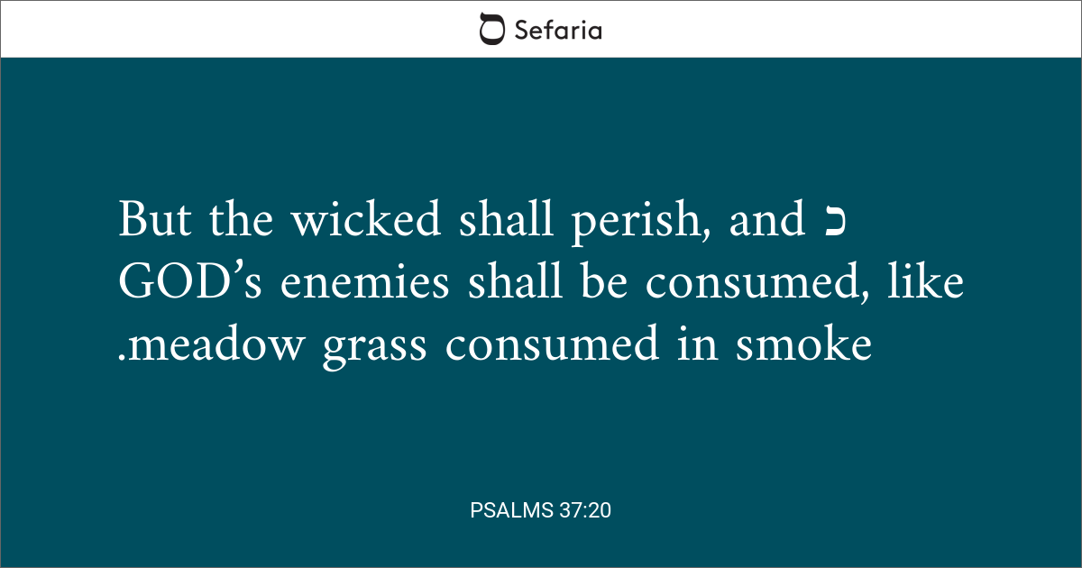 Psalms 37:20